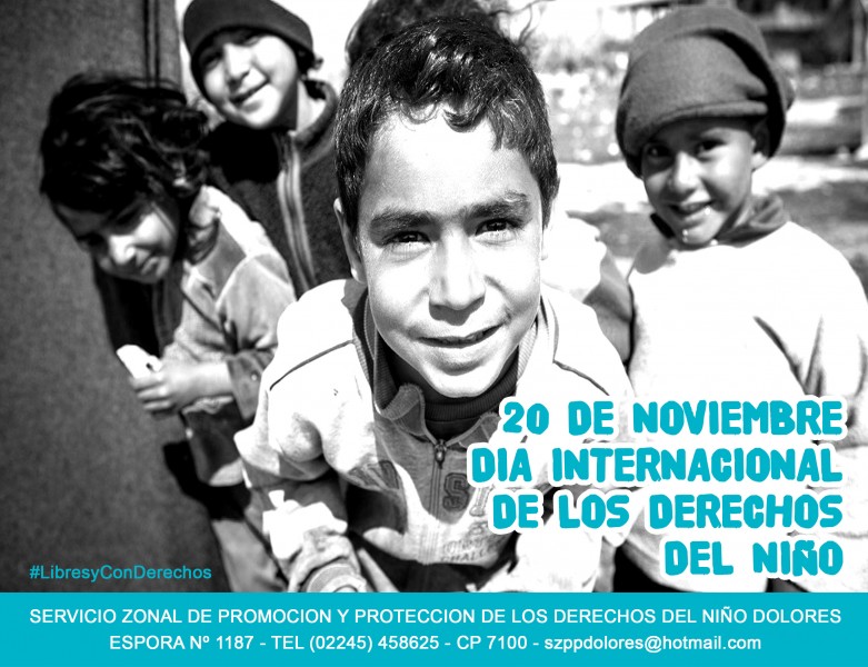 20 de noviembre Día Internacional de los Derechos del Niño